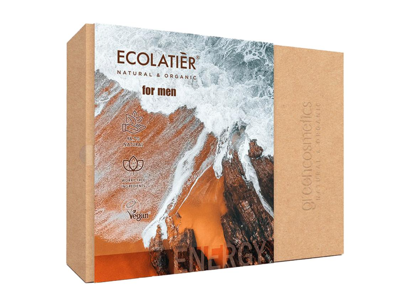 Naturalne kosmetyki i nie tylko – Skarby UrodyZestaw Prezentowy "ENERGY" dla Mężczyzn Szampon ...