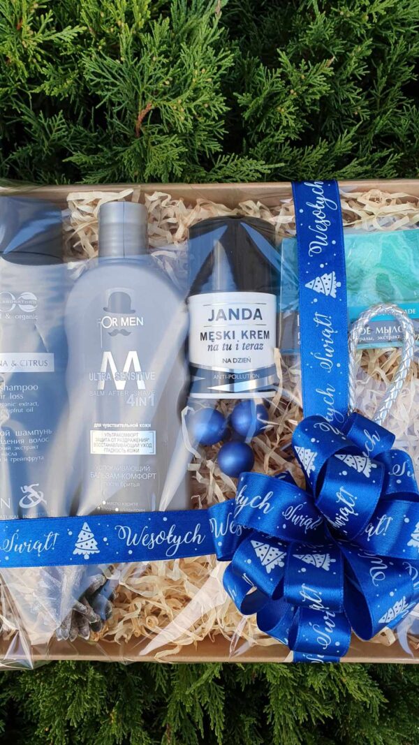 Naturalne kosmetyki i nie tylko – Skarby UrodyZestaw Prezentowy "Dla Mężczyzny" do pielęgnacji ...